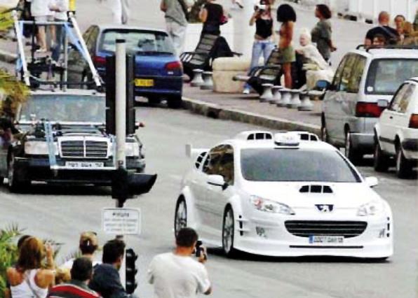 Taxi 4 en tournage - Auto titre