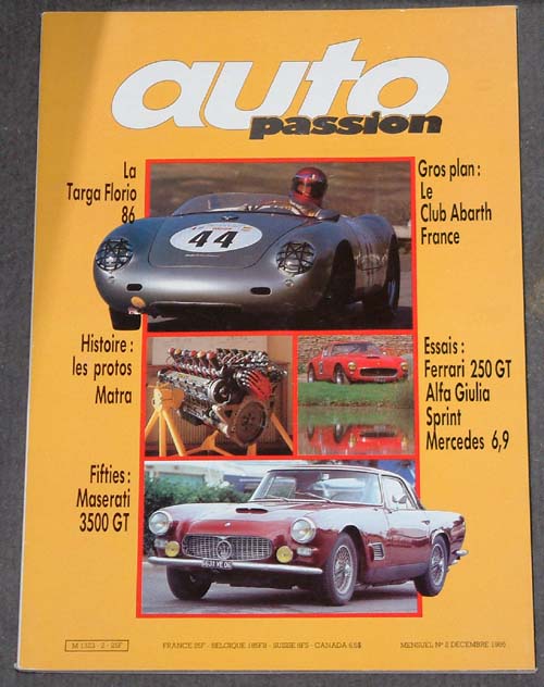 A nos cheres revues automobiles … - Auto titre