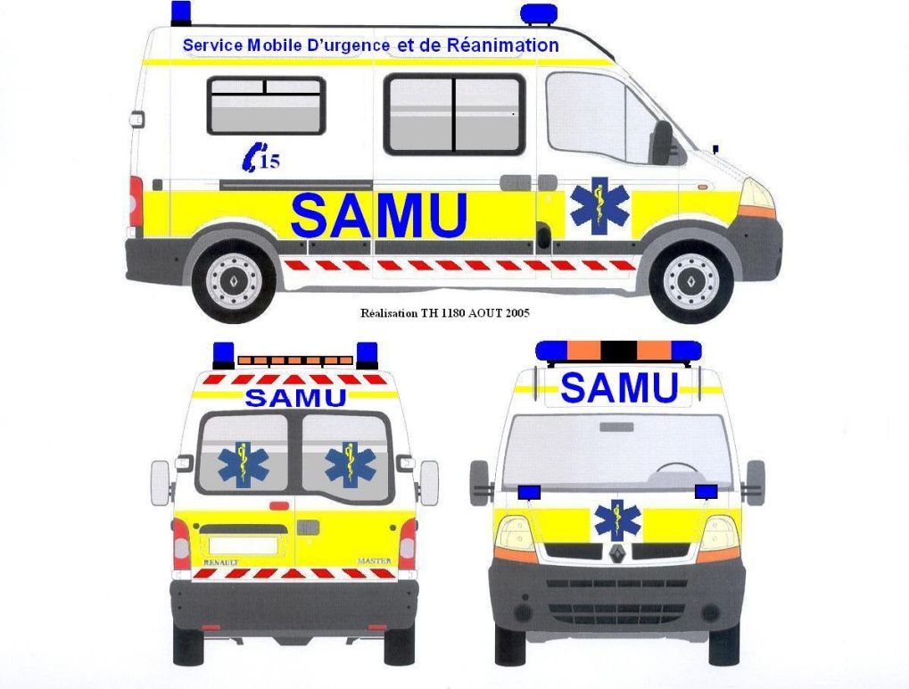 Véhicules SAMU et SMUR [réanimé] - Page 15 - Auto titre