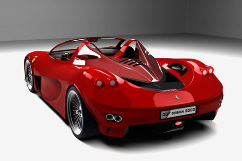 Etude de style Ferrari Aurea... - Auto titre