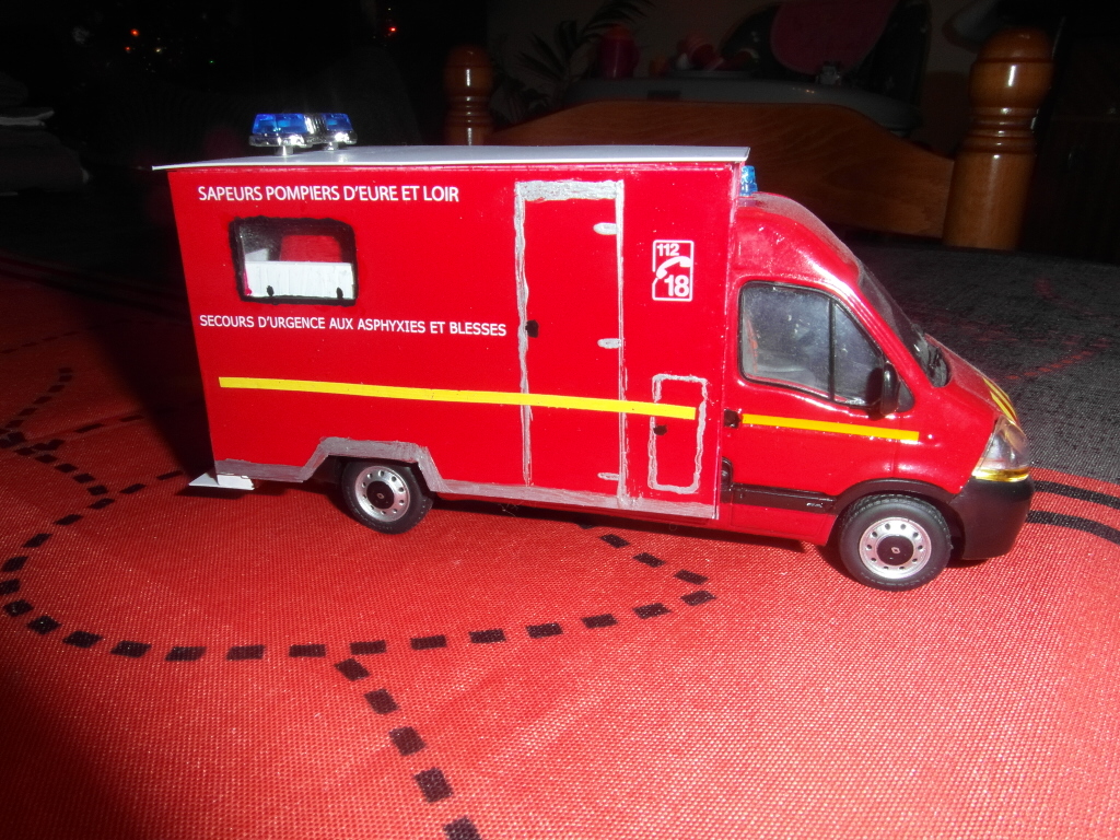 Fabrication de divers vehicules miniatures pompiers echelle 1/43 - Auto ...