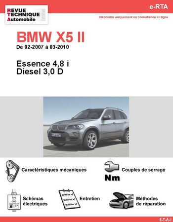 X5 E70 Fiche Technique